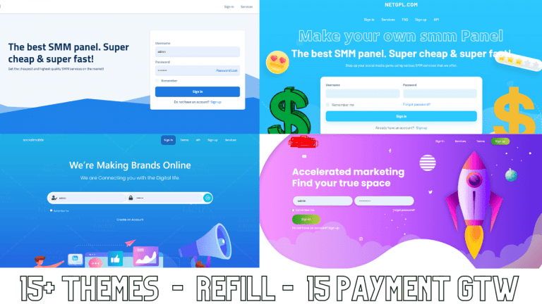 Ultimate Perfect panel script with Refill button & 15+ themes & 10 payment gateways - Themestub ...